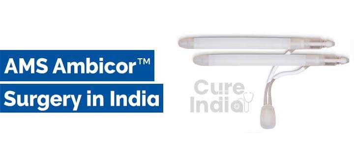 Affordable AMS Ambicor penile implant surgery cost India